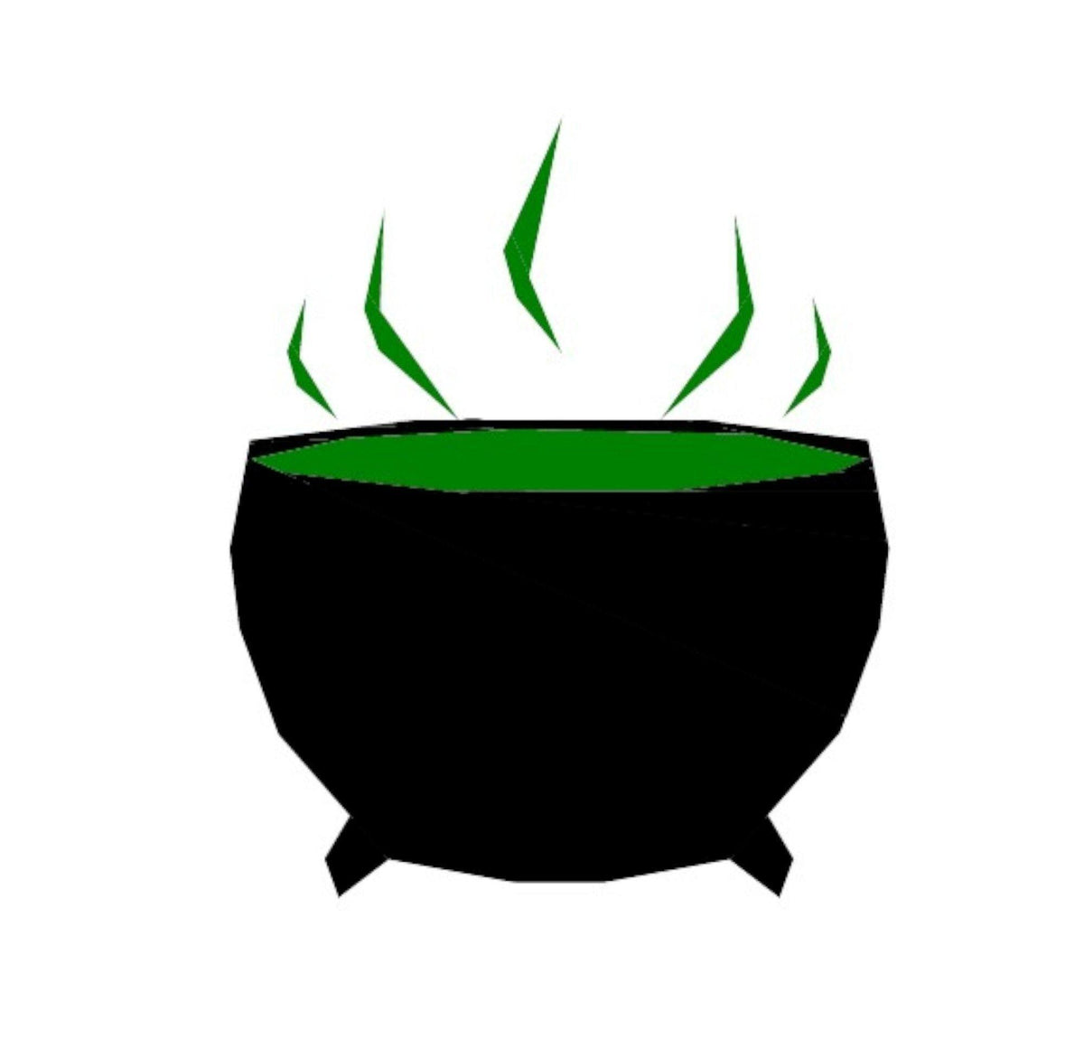 Witches Brew, Cauldron Halloween, Foundation Paper Piecing Pattern (FPP ...